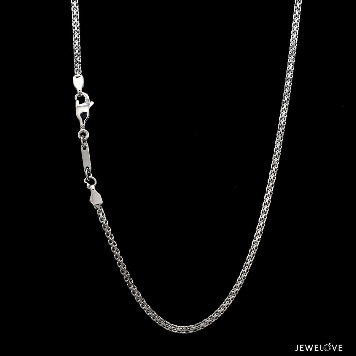 2mm Platinum Chain for Men JL PT CH 1202
