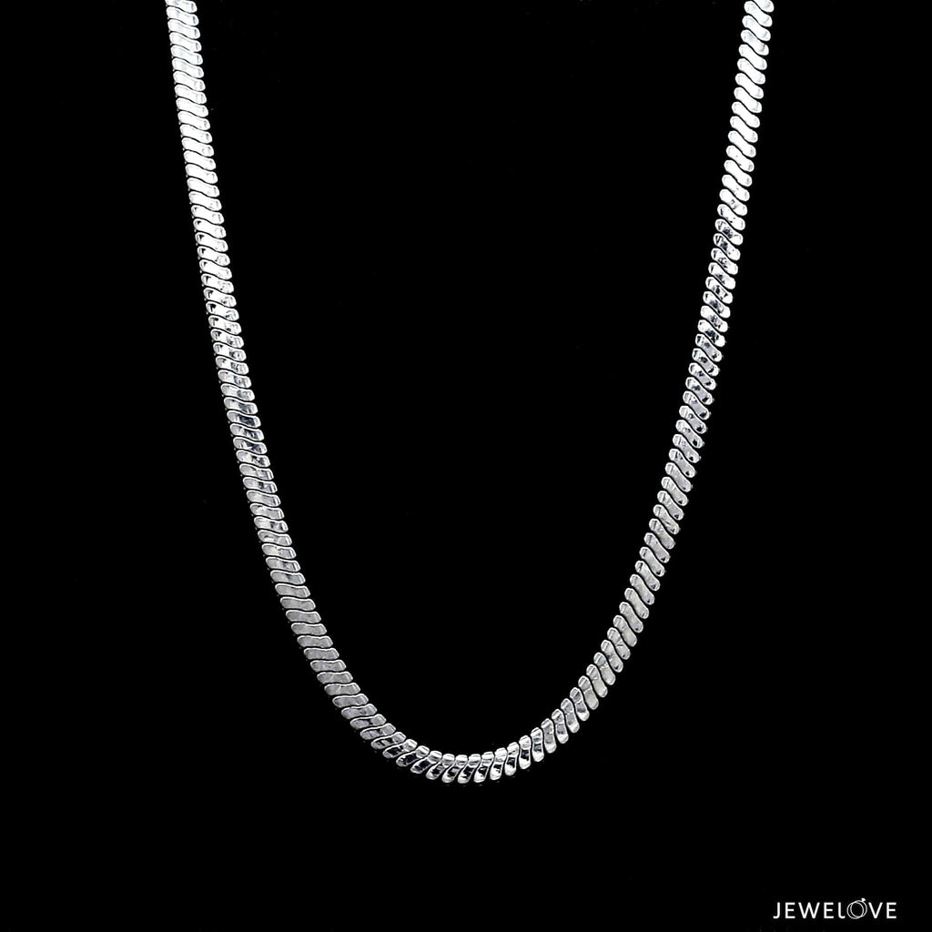 3.5mm Japanese Two Layer Heavy Platinum Snake Chain for Men JL PT CH 1 ...