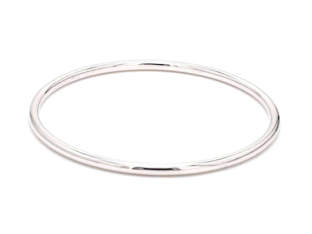 3mm Round Platinum Bangle JL PTB 645
