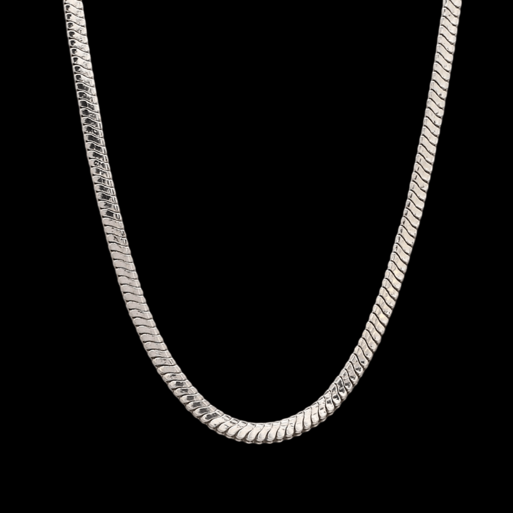 5.5mm Japanese Two Layer Heavy Platinum Snake Chain for Men JL PT CH 1 ...