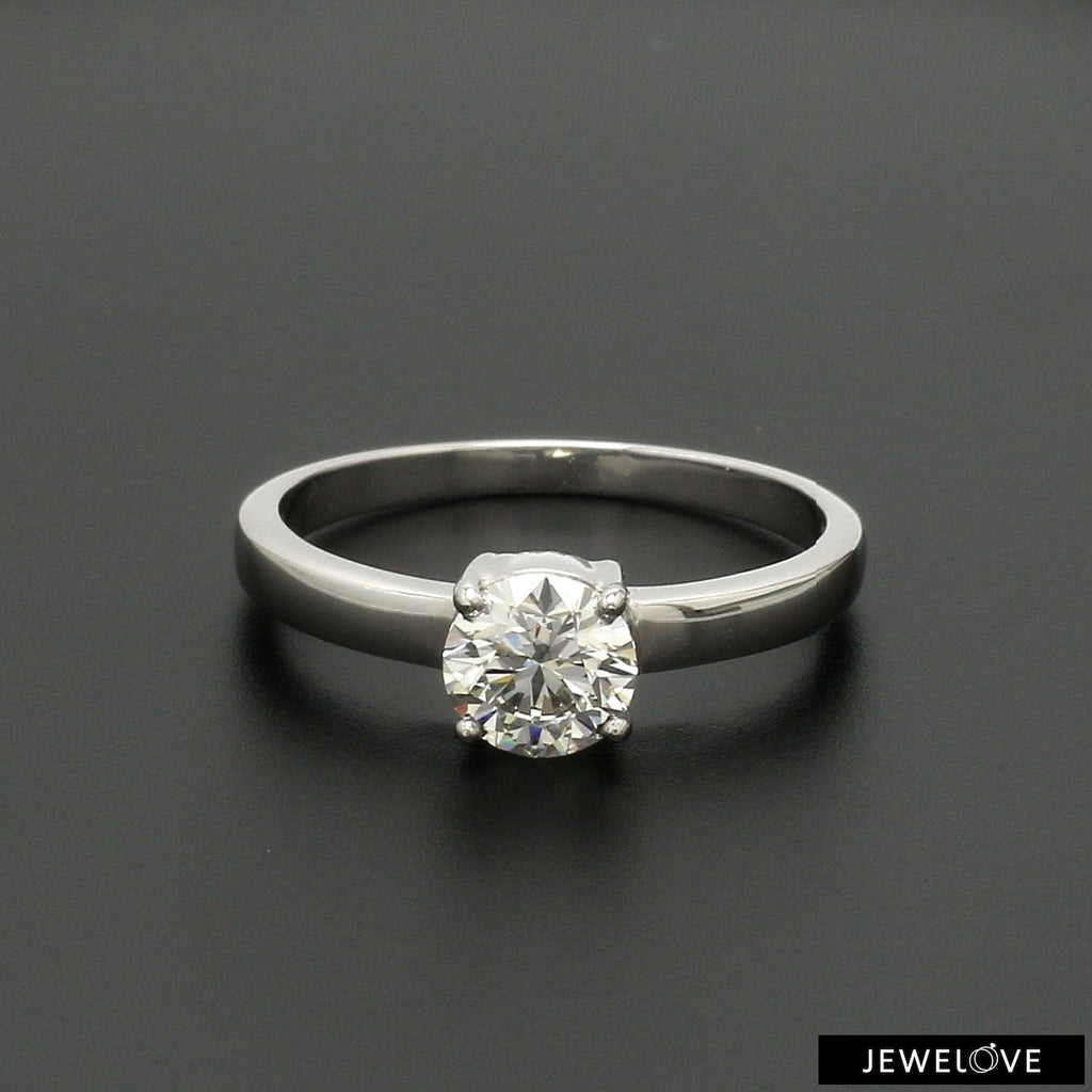 50-Pointer Solitaire Platinum Engagement Ring JL PT 1269-A – Jewelove™