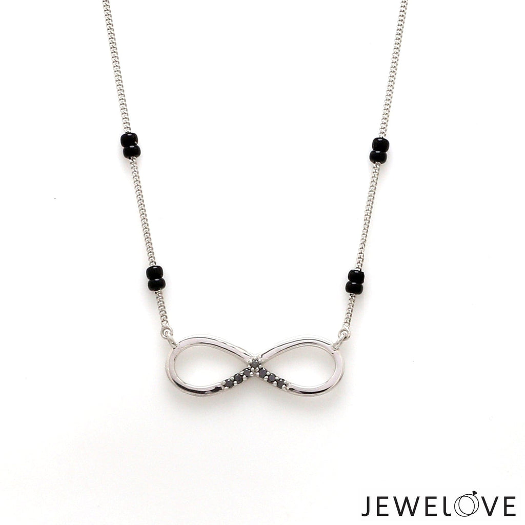 Customised Platinum Mangalsutra Pendant with Chain JL PT P 311 – Jewelove™