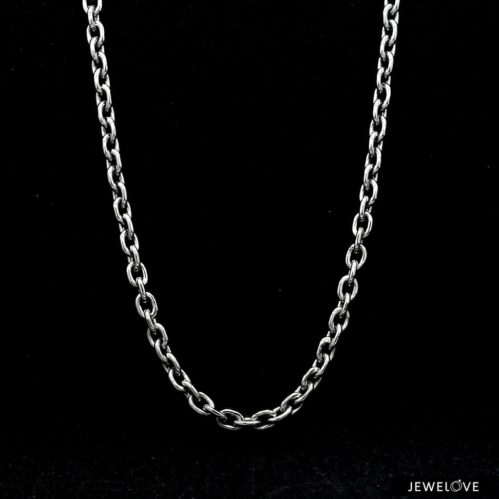4mm Heavy Classic Platinum Chain for Men JL PT CH 1170 – Jewelove™