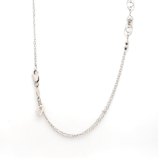 Jewelove™ Chains Japanese Platinum Diamond Cut Balls Chain JL PT CH 1088