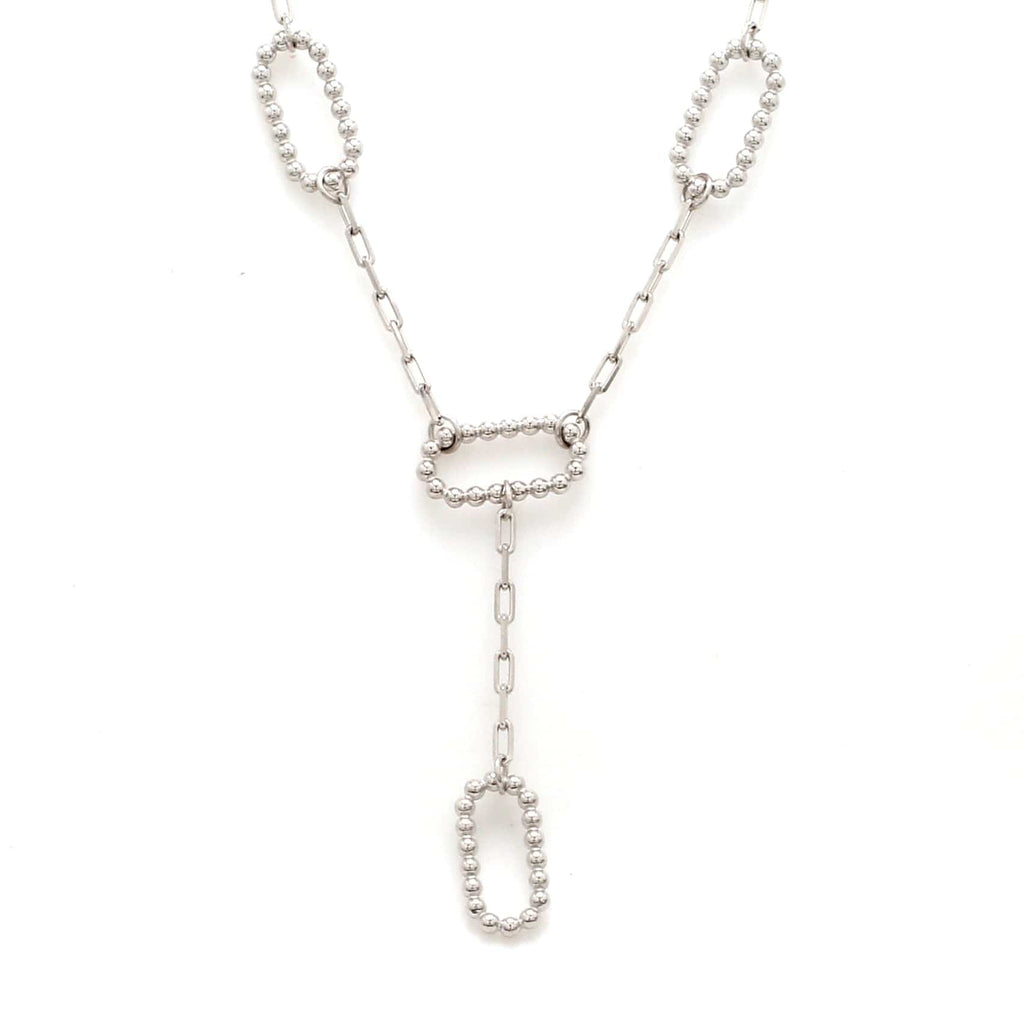 Jewelove™ Chains 17 inches Japanese Platinum Necklace Chain for Women ...