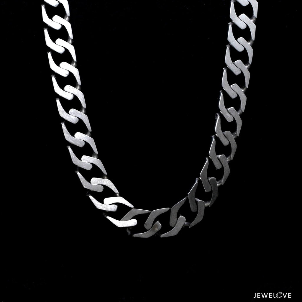 Men of Platinum | 10mm Platinum Double Side Heavy Chain for Men JL PT ...