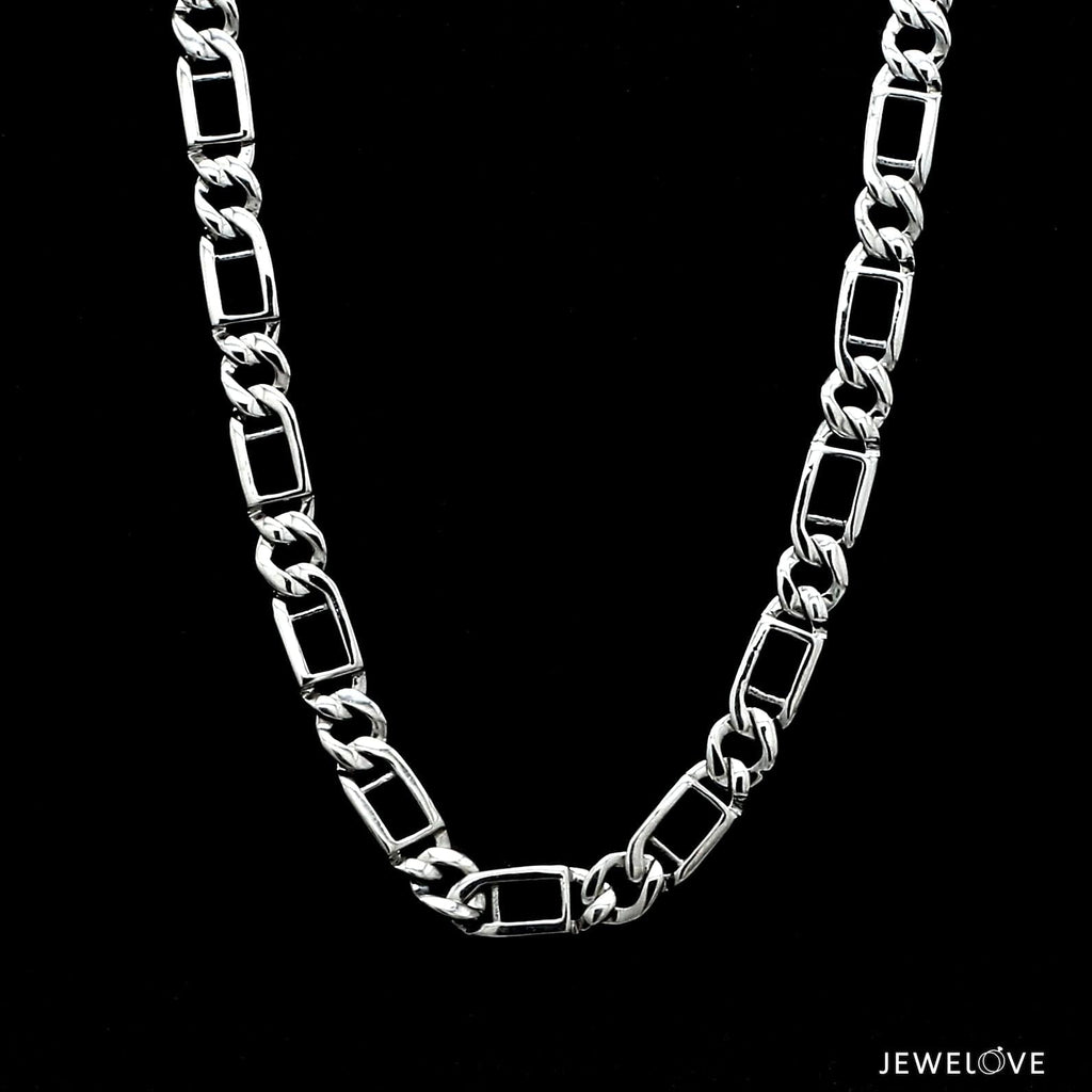 Jewelove™ Chains Men of Platinum | 5.75mm Platinum Chain for Men JL PT ...