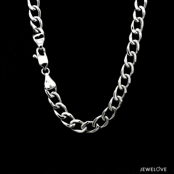 Jewelove™ Chains Men of Platinum | 6.75mm Platinum Heavy Chain for Men ...
