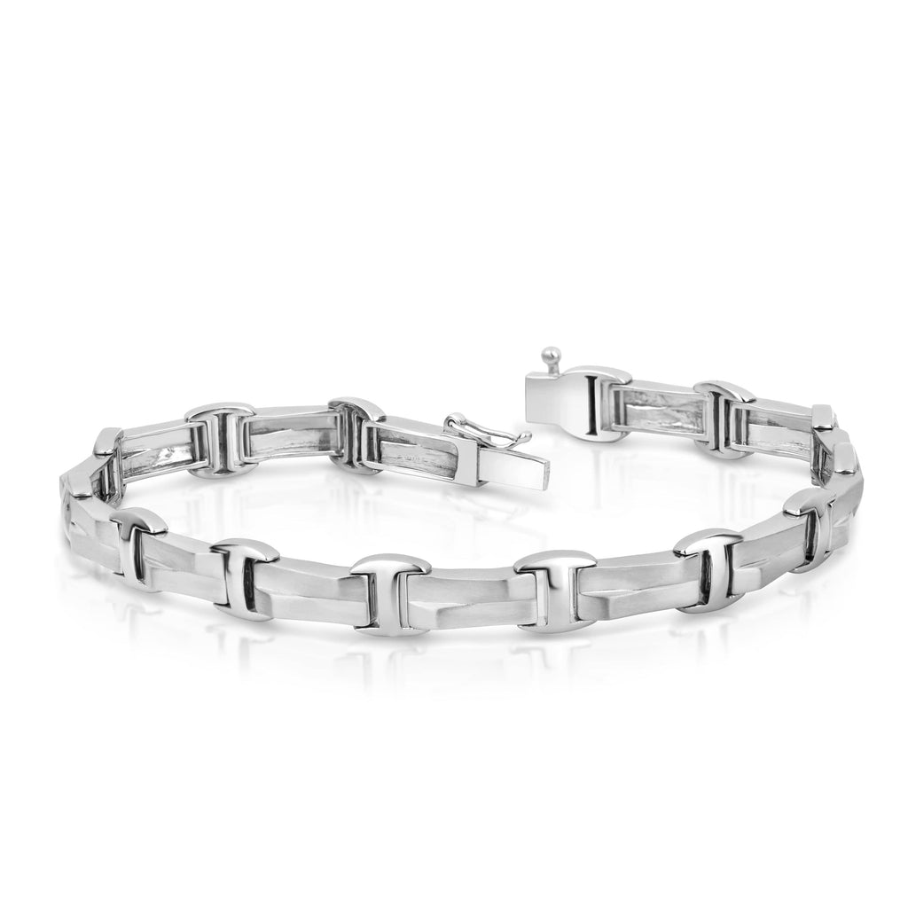 Jewelove™ Bangles & Bracelets Men of Platinum | Bracelet for Men JL PTB 794