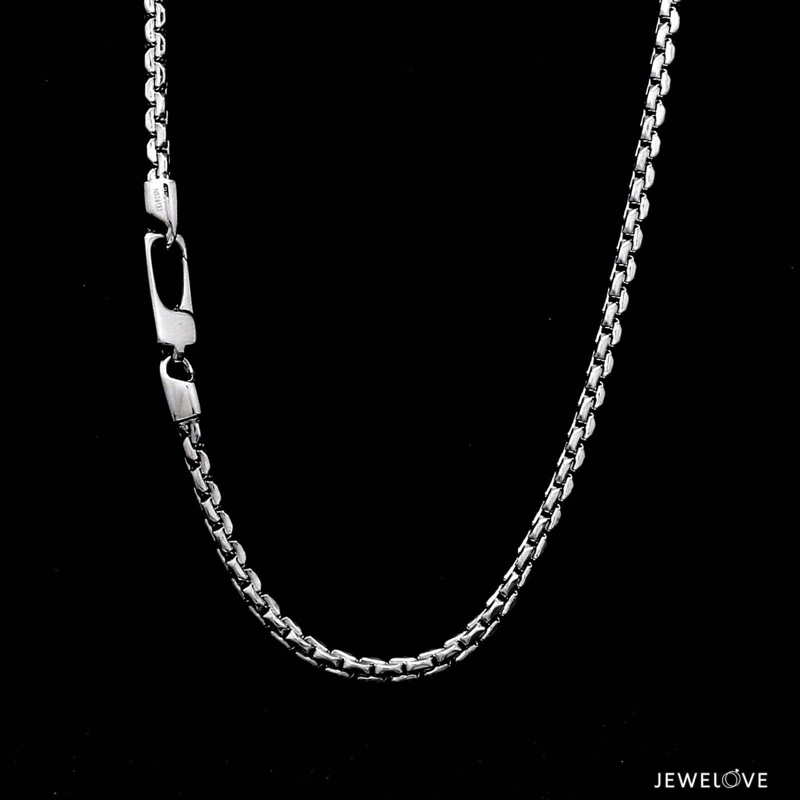 Jewelove™ Chains Men of Platinum | Designer Platinum Chain for Men JL ...