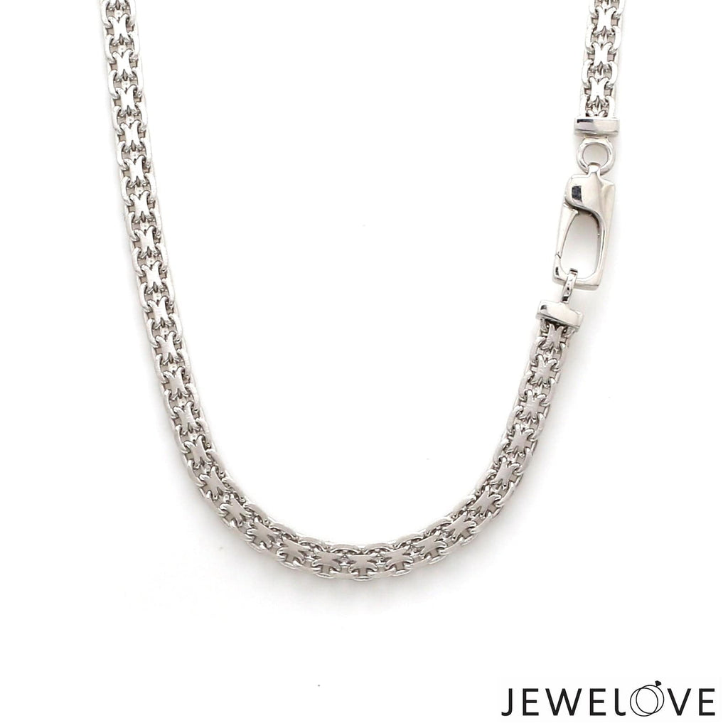 Jewelove™ Chains Men of Platinum | Designer Platinum Chain for Men JL ...