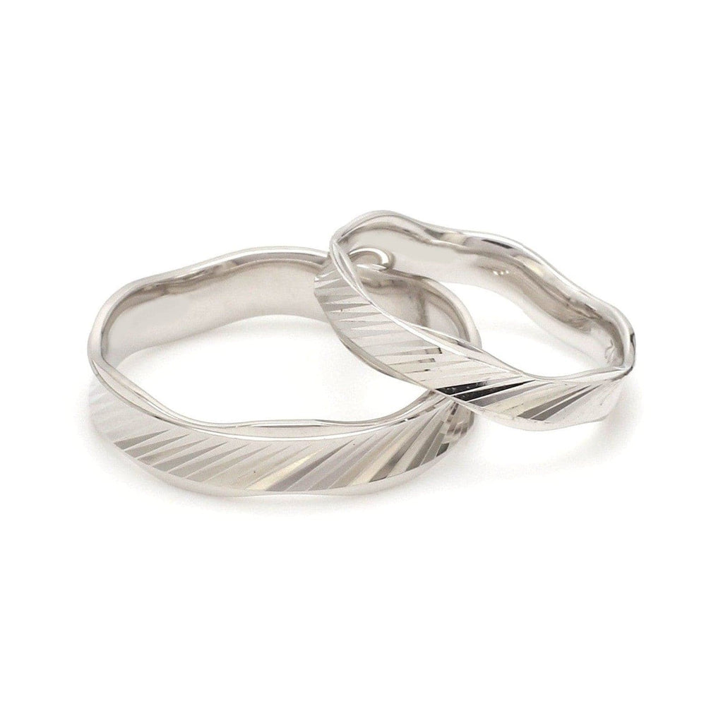 New Japanese Platinum Unisex Couple Rings JL PT 1154 – Jewelove™
