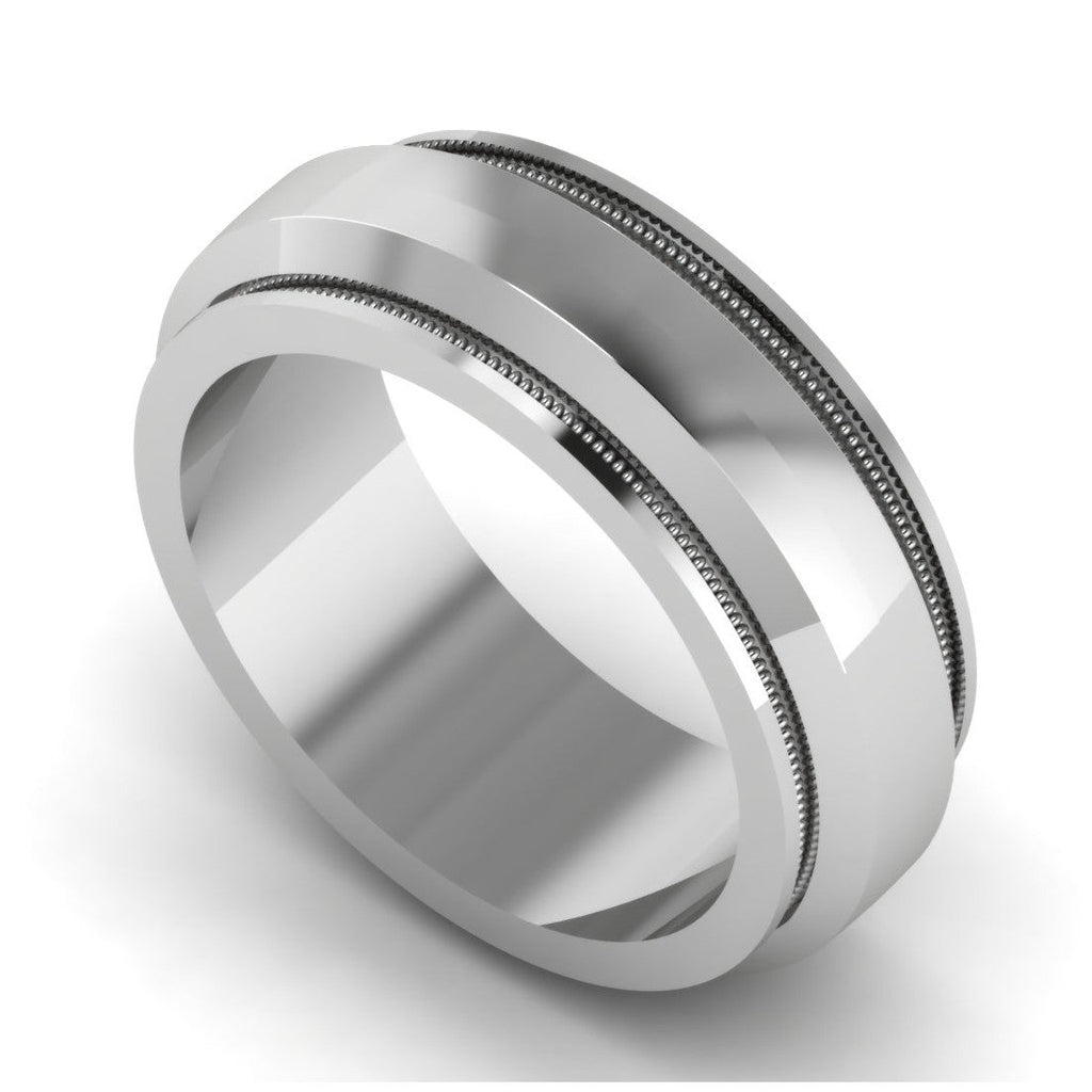 Plain Platinum Ring for Men JL PT MB 137 – Jewelove™