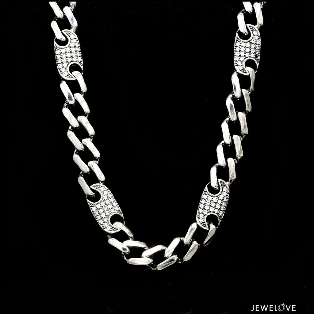 Platinum Diamond Chain for Men JL PT CH 1323 – Jewelove™