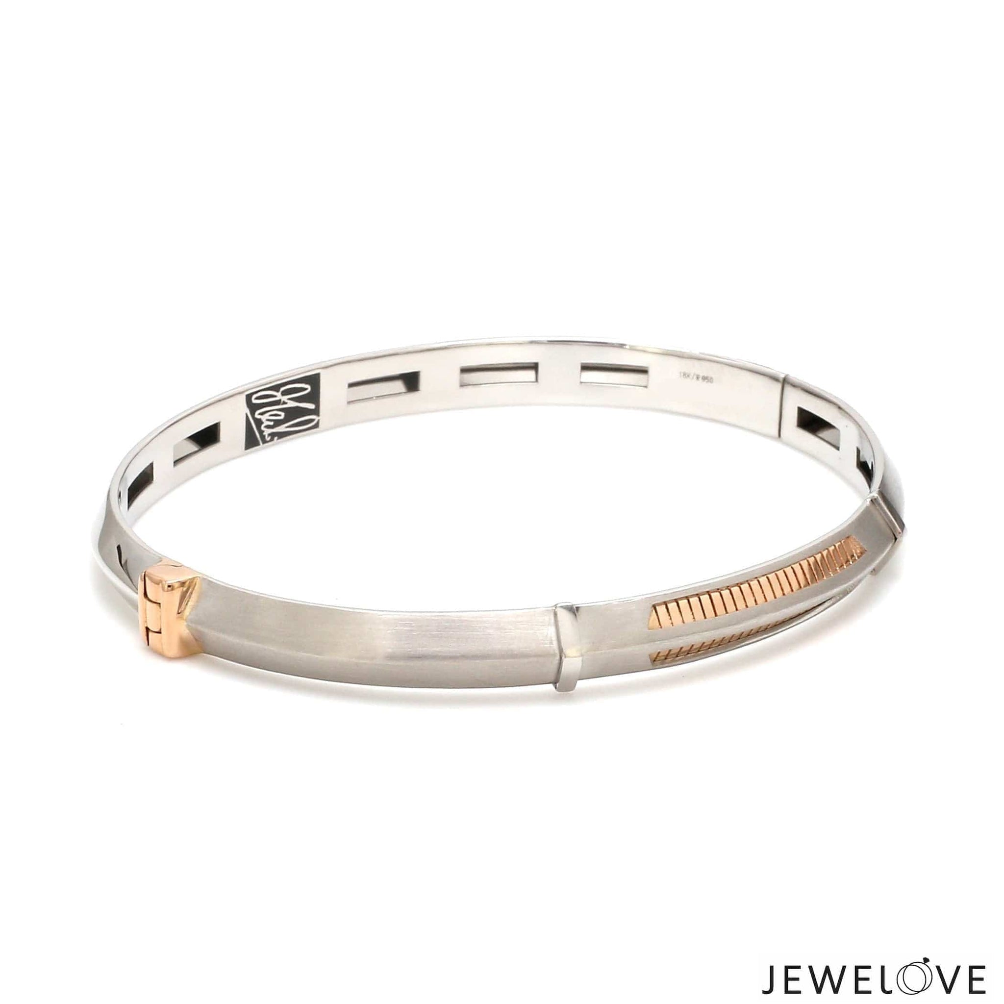 MS Dhoni Signature Platinum Bracelet Collection for Men – Jewelove™