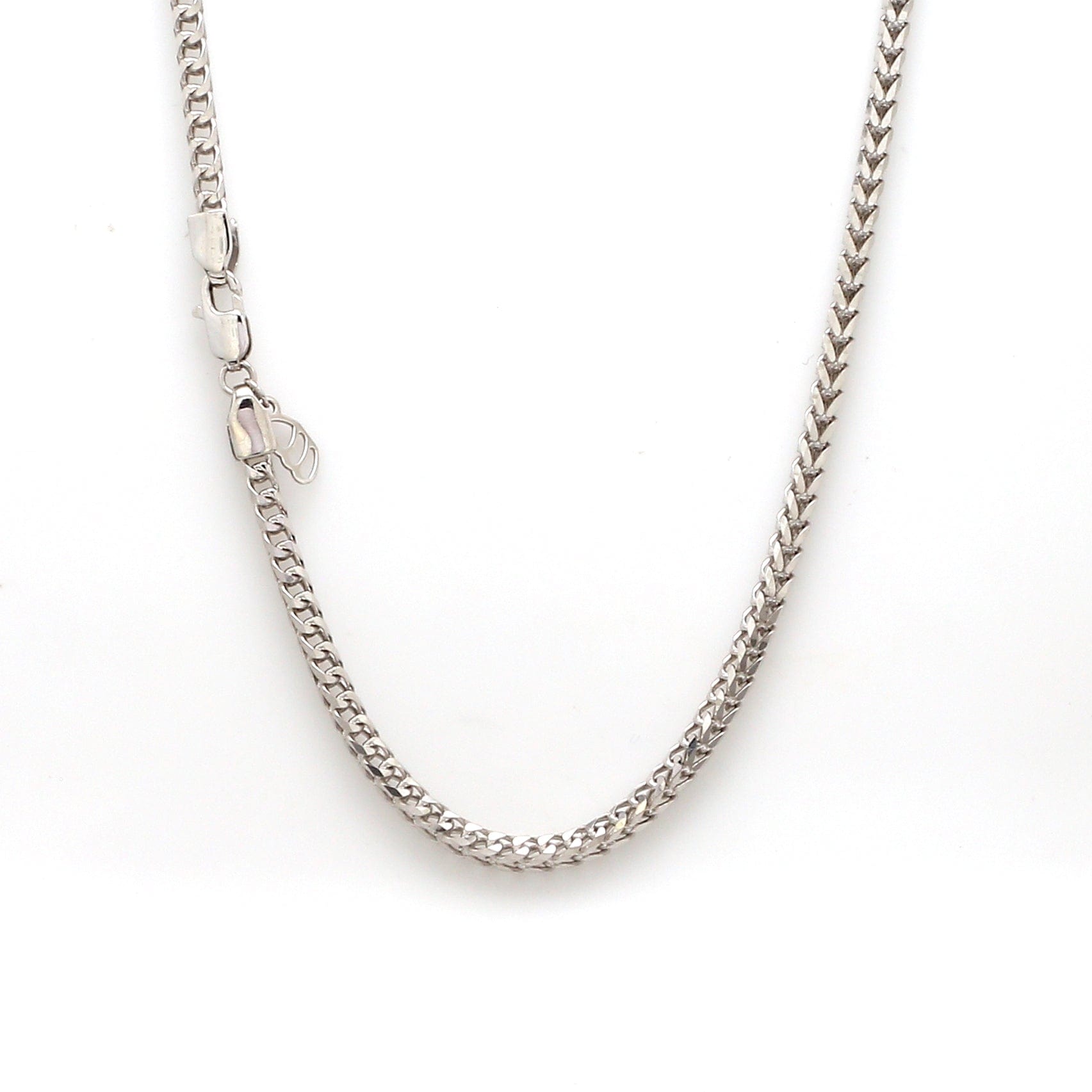 Jewelove™ Chains 2.5mm Japanese Platinum Unisex Chain JL PT CH 1158