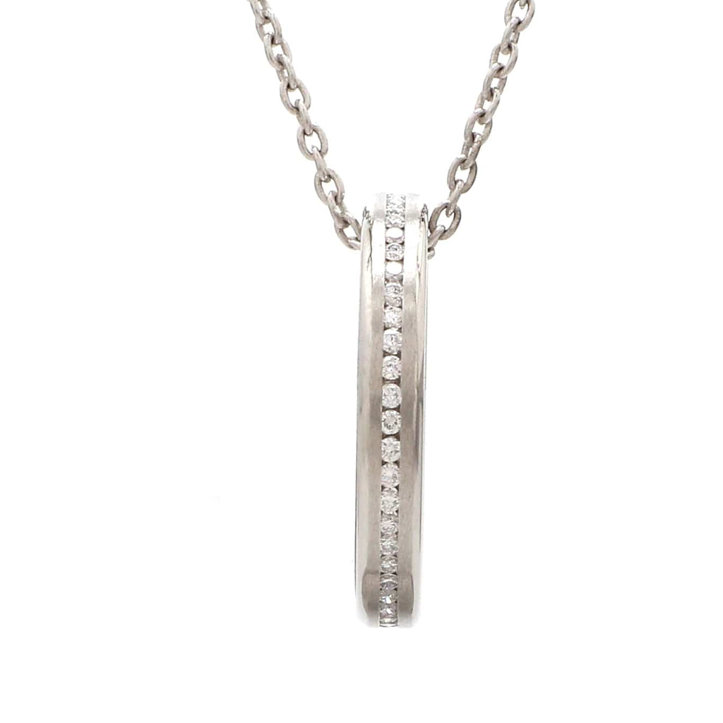 Jewelove™ Pendants Designer Platinum Diamond Pendant JL PT P 528