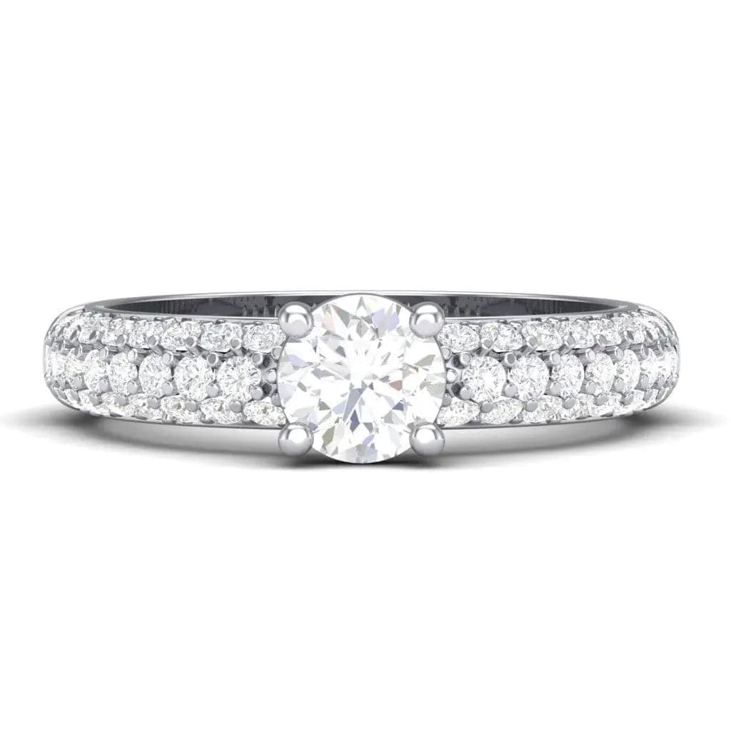 Solitaire Platinum Rings in India - 30 Pointer Platinum Solitaire ...